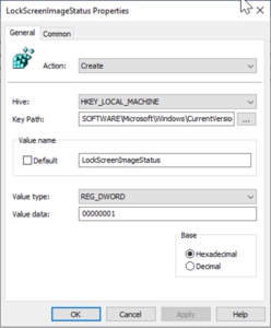 Windows Lock Screen Group Policy on Windows 10 Professional